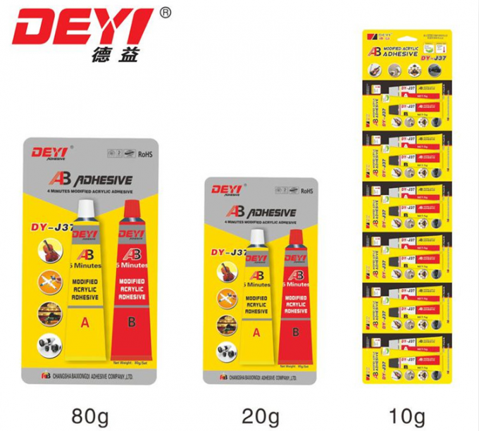 Modified Acrylic AB Adhesive Fast Curing Acrylic Glue For Industrial ...